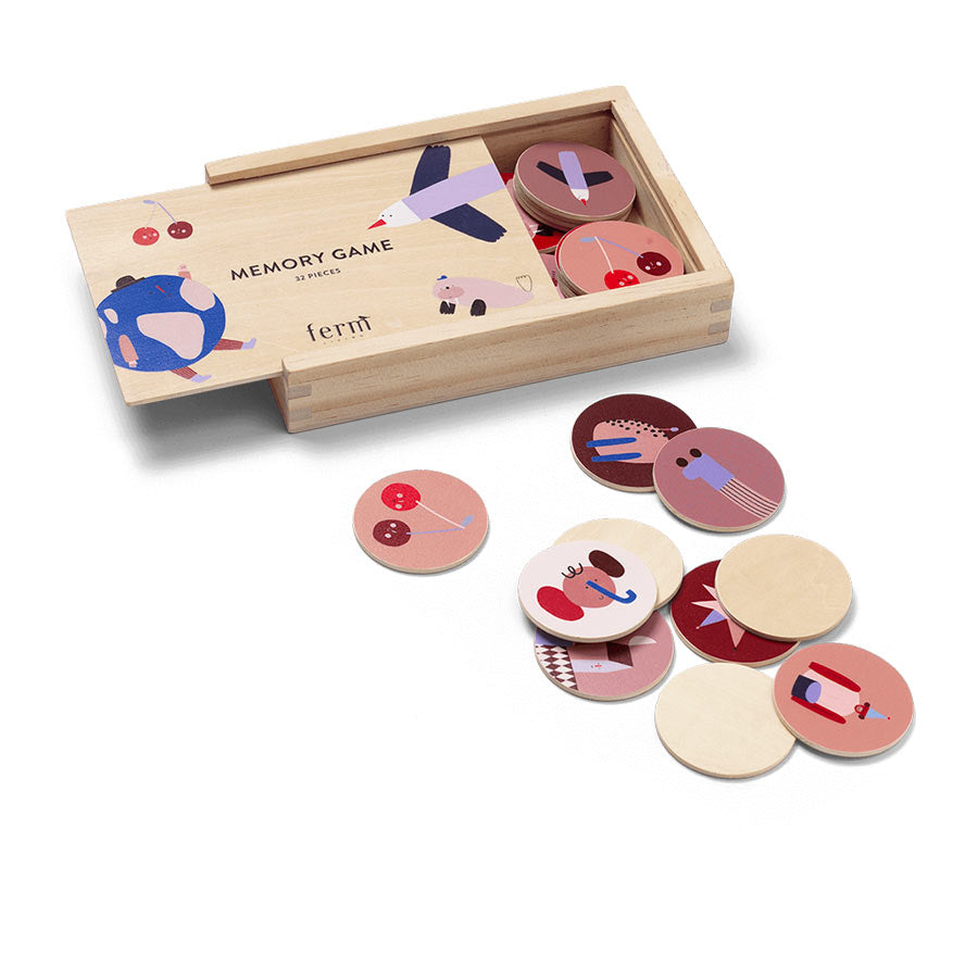 Jeu Memory Critter en bois – Atelier Kumo